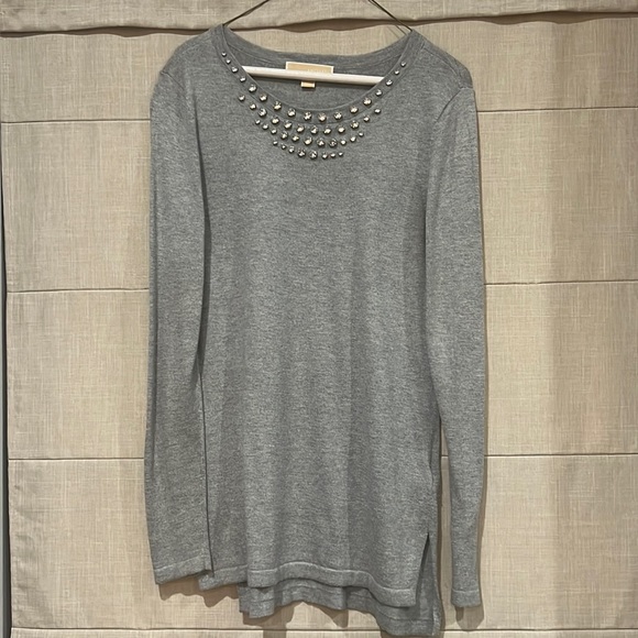 MICHAEL Michael Kors | Sweaters | Michael Kors Rhinestone Embellished ...